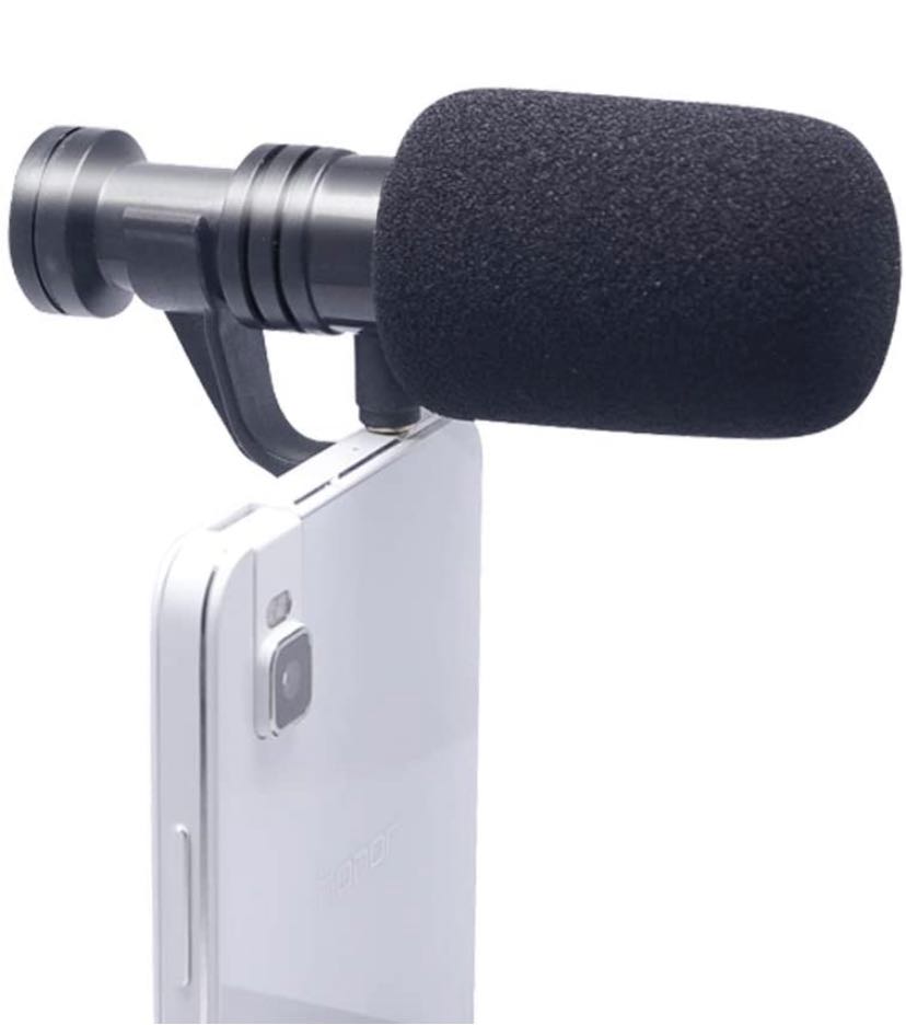 Mcoplus Smartphone Microphone VM-P01, Portable Directional Microphone ...
