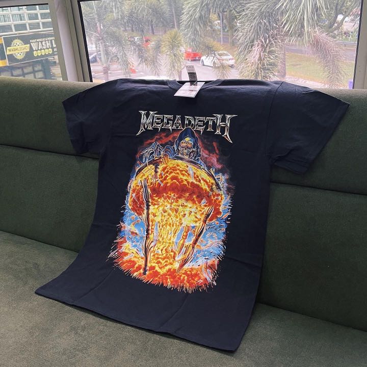 Megadeth, Men's Fashion, Tops & Sets on Carousell