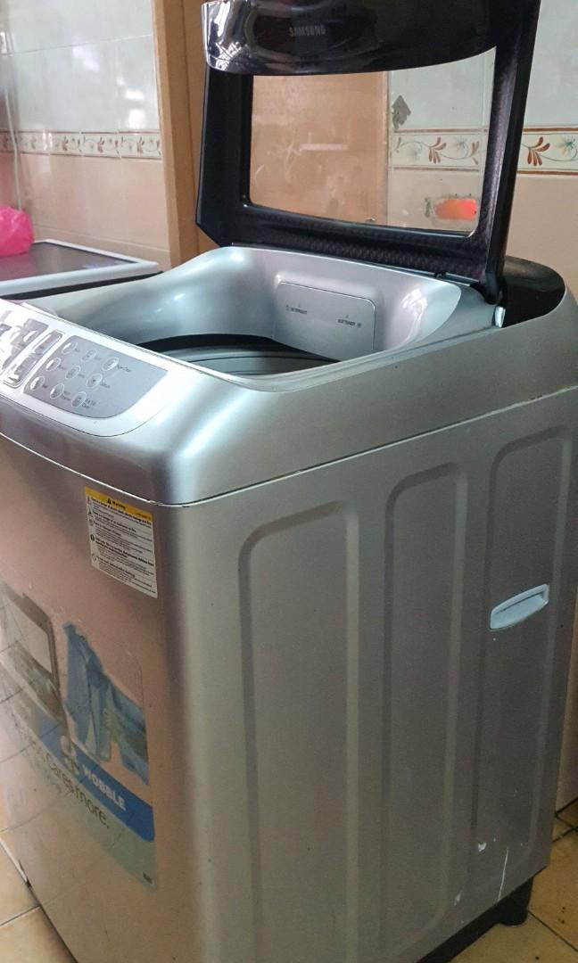 Mesin Basuh Full Auto 10.5kg, TV & Home Appliances, Kitchen Appliances ...