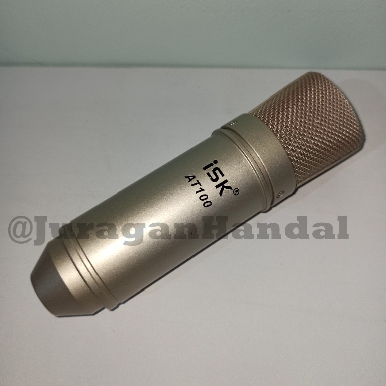 Mic Condenser ISK AT100 PROFESIONAL Microphone, Musik & Media, Alat di Carousell