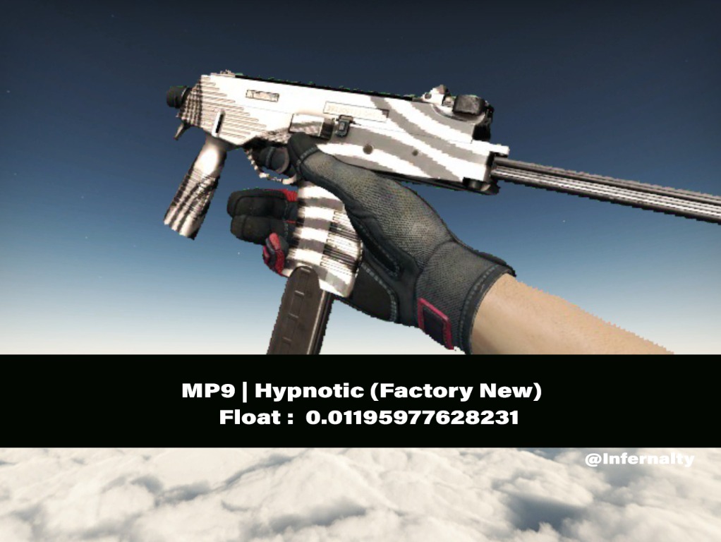 MP9 Hypnotic FN CSGO SKINS KNIVES, Video Gaming, Gaming Accessories, In-Game Products on Carousell