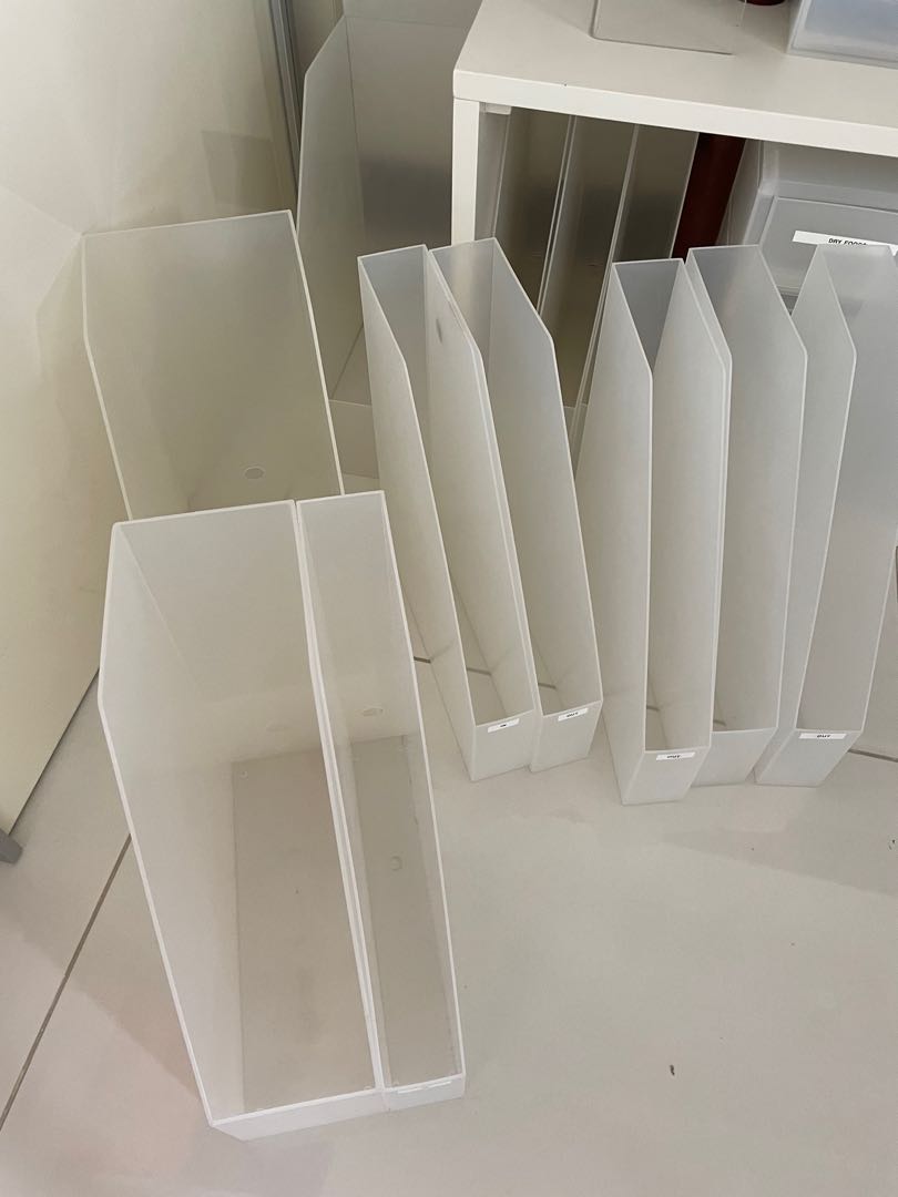 Muji A4 document holder Large medium thin, Furniture & Home Living ...