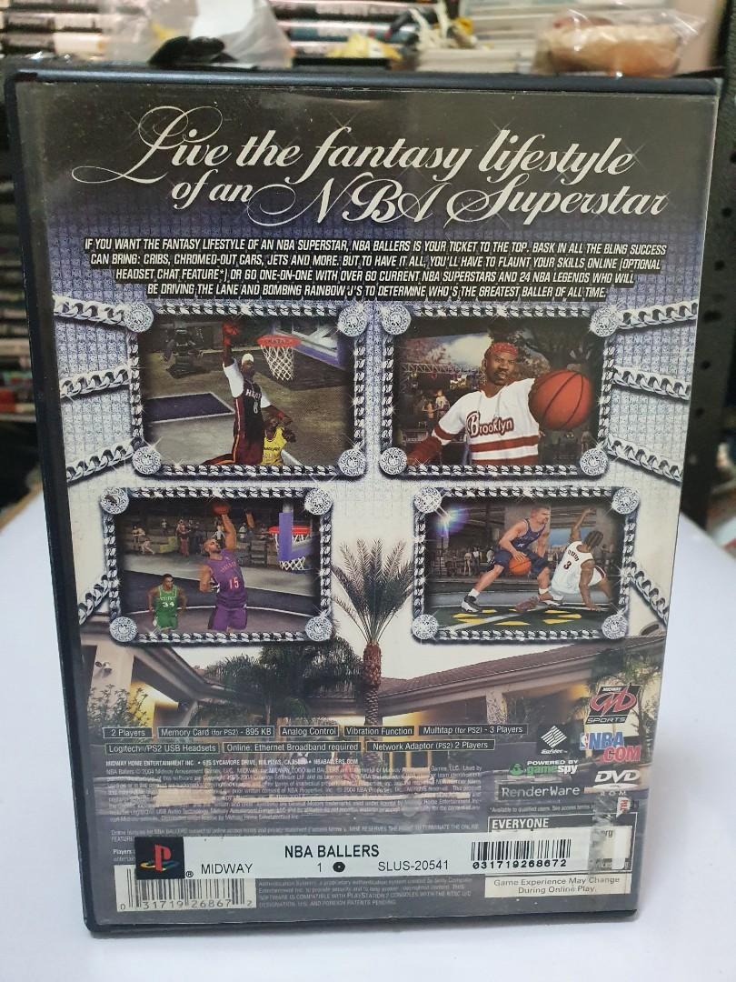 Nba Ballers (Sony ps2, ntsc u/c), Video Gaming, Video Games ...