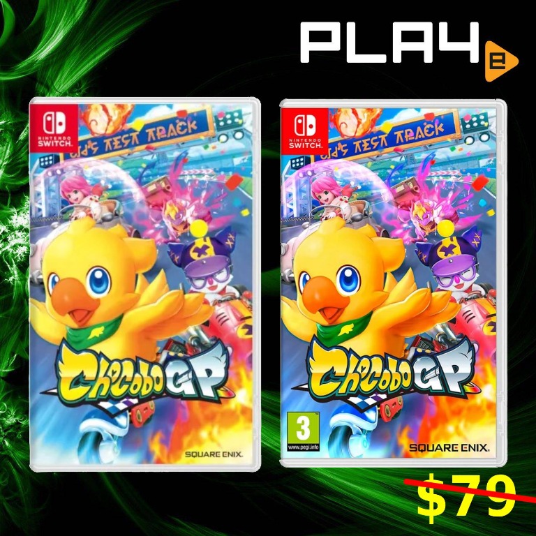 Nintendo Switch Chocobo GP Brand New, Video Gaming, Video Games ...