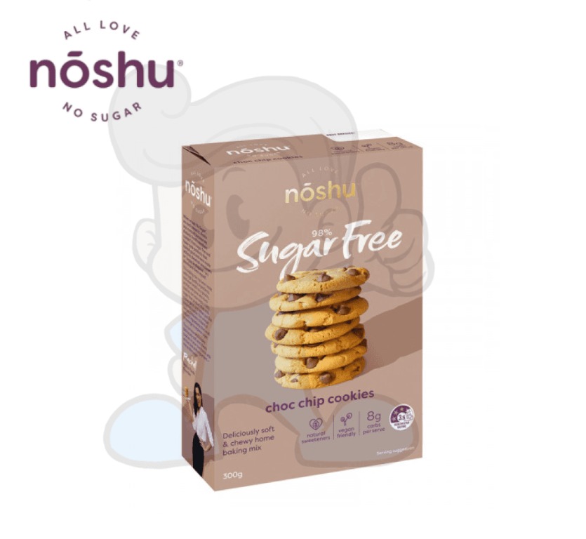 Noshu Choc Chip Cookie Mix 300g, Food & Drinks, Packaged & Instant Food ...