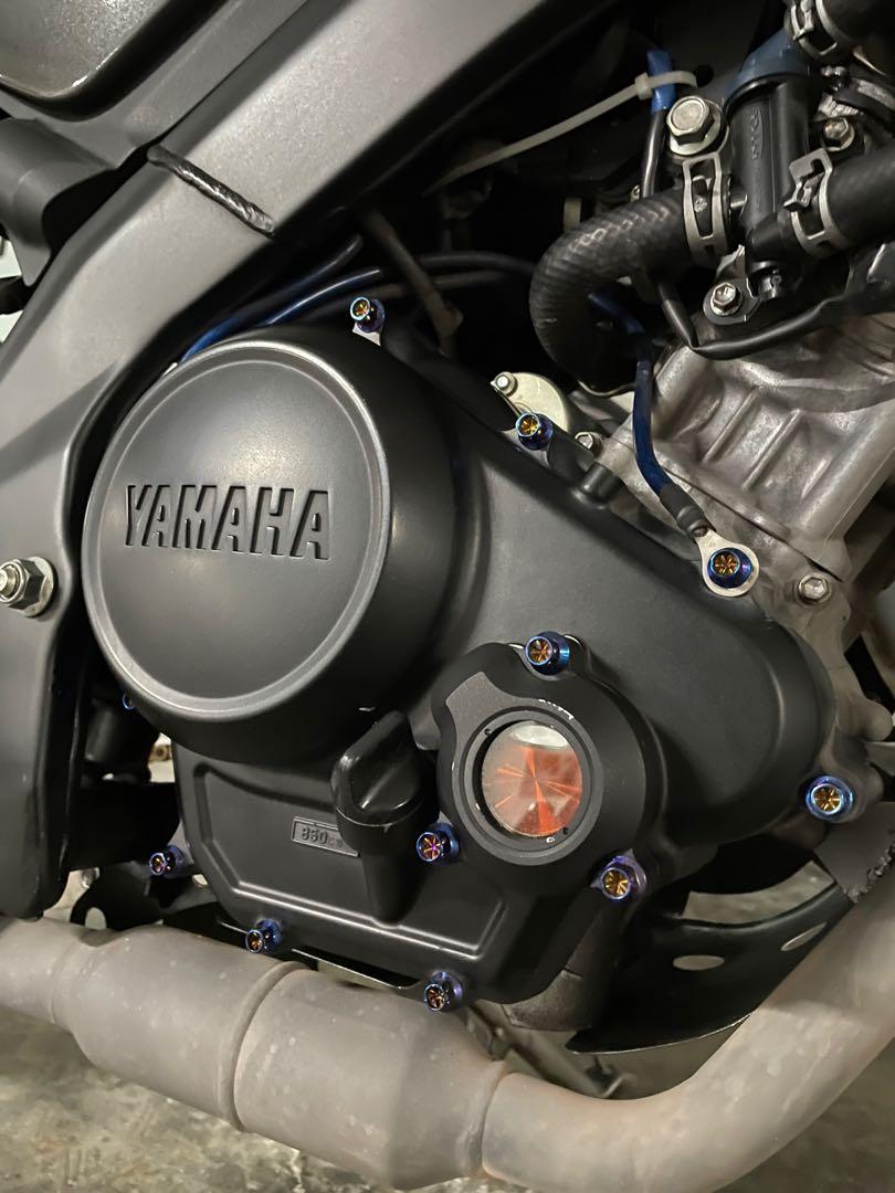 Oil Filter Cover *Transparent* XSR 155, Motorcycles, Motorcycle ...