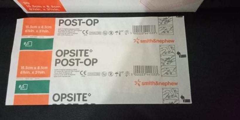 Opsite post - op 20x10,25x10,15x8, Health & Nutrition, Medical Supplies ...