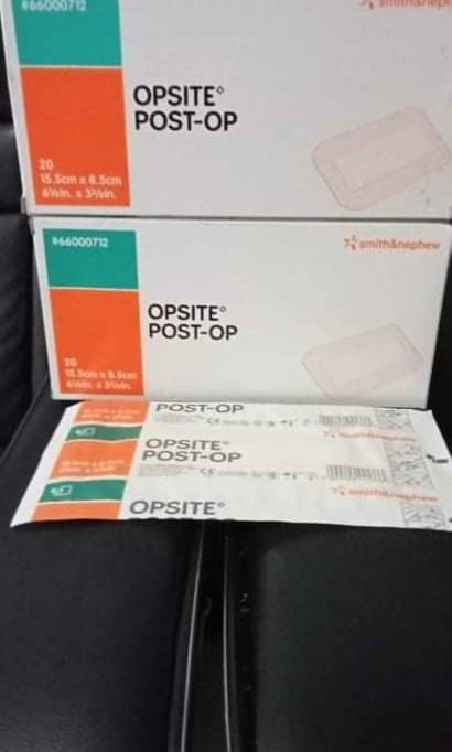 Opsite post - op 20x10,25x10,15x8, Health & Nutrition, Medical Supplies ...