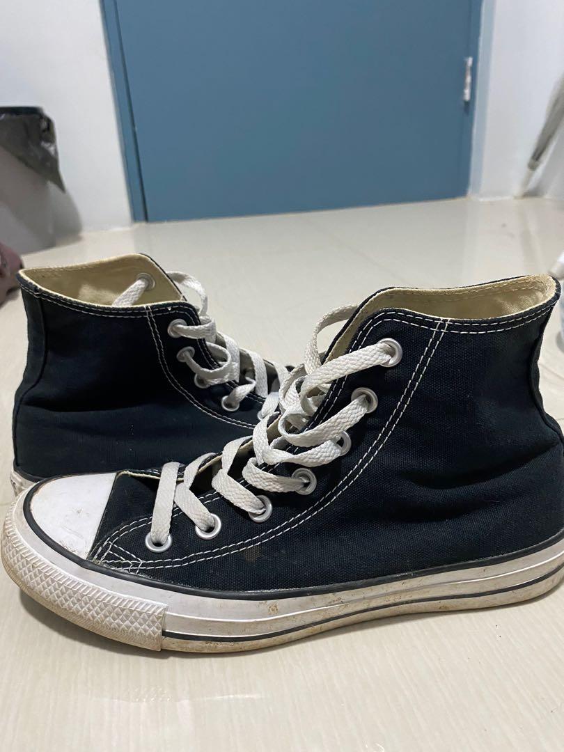 Original Chuck Taylor Classic Black High Cut, Men's Fashion, Footwear ...