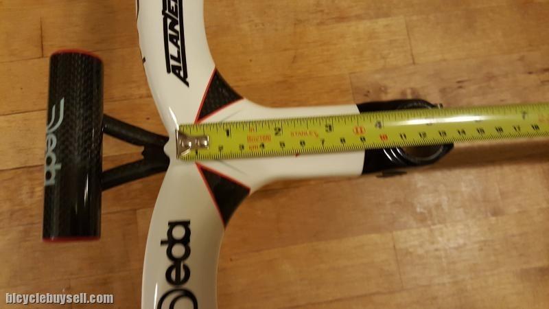 Original Deda Alanera Carbon Integrated Handlebar with Computer Bridge ...