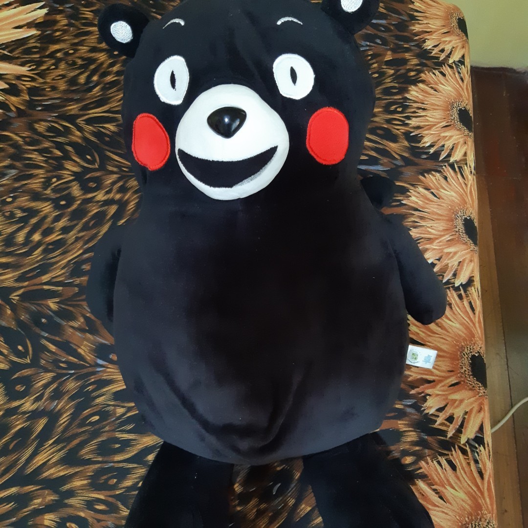 Original KUMAMON Plush Stuffed Toy (26 inches), Hobbies & Toys, Toys ...