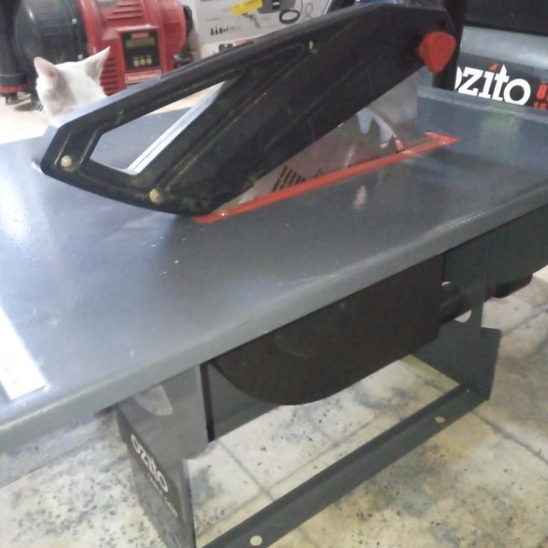 OZITO TABLE SAW 800W, Commercial & Industrial, Construction Tools ...