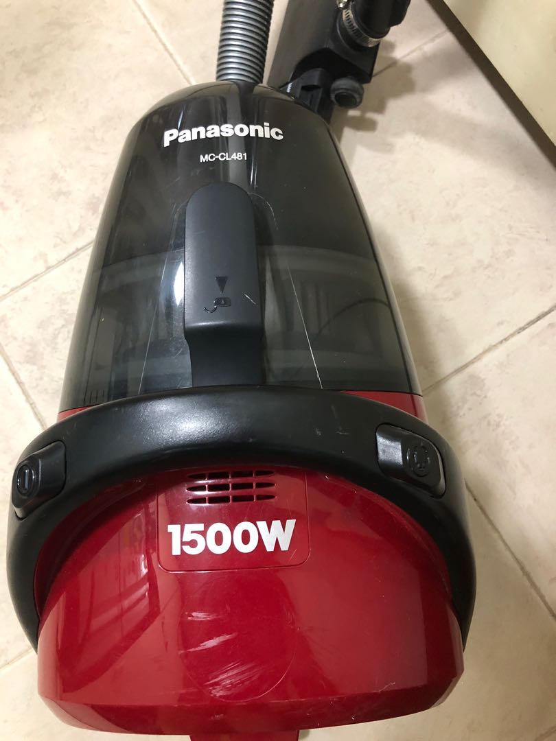 Panasonic 1500W Vacuum Cleaner, Model: MC-CL481, TV & Home Appliances ...