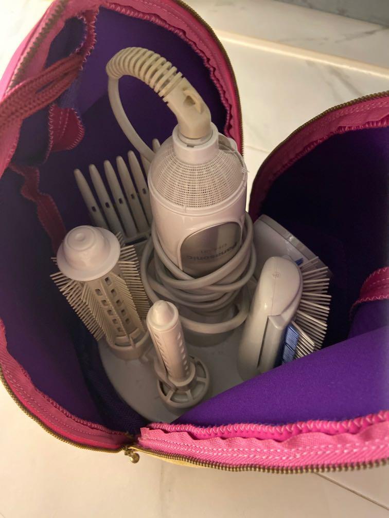 Panasonic Hair Styler Dryer Curler Comb Travel Set, Beauty & Personal ...