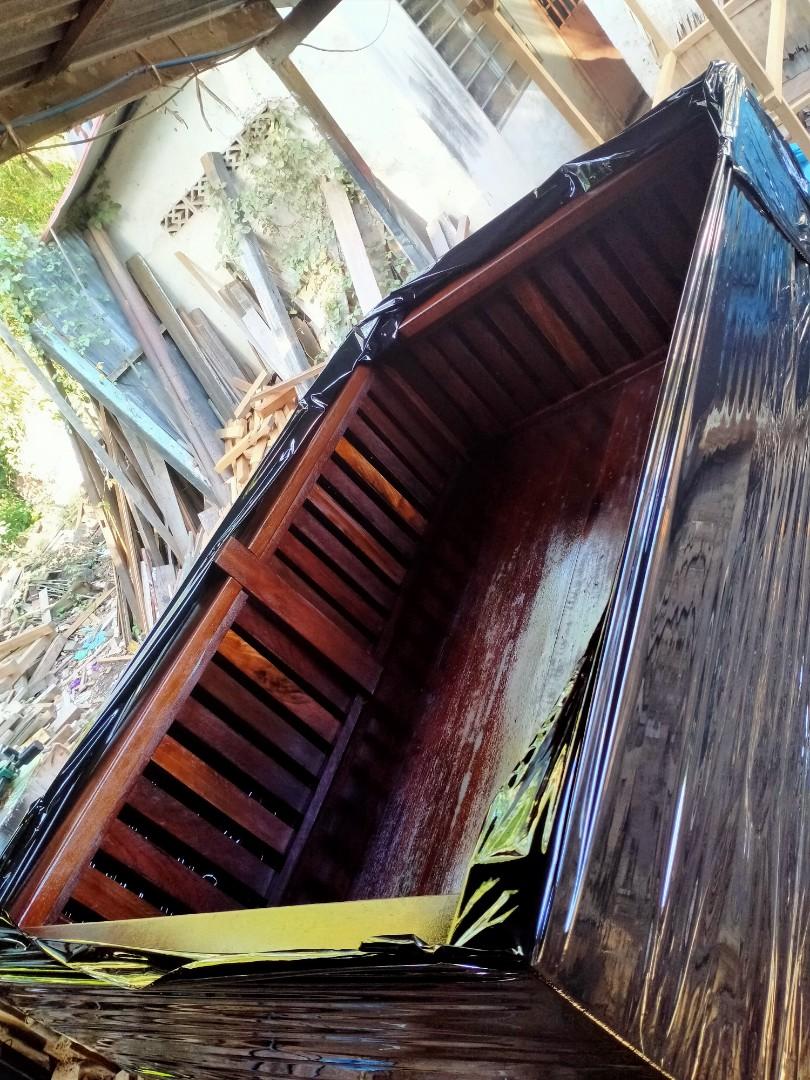 Pangkin Kayu, Furniture & Home Living, Home Decor on Carousell