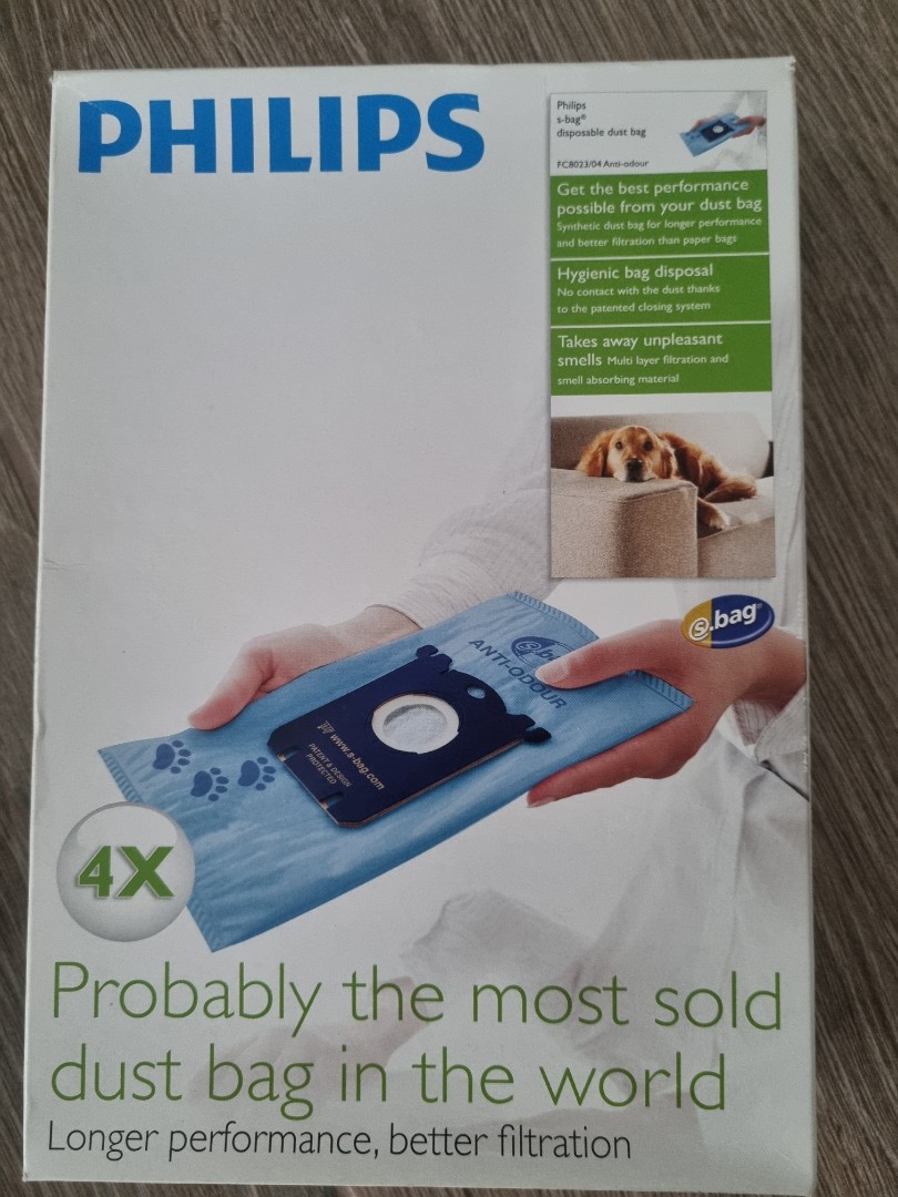 Philips S-bag FC8023/04, Furniture & Home Living, Cleaning & Homecare ...