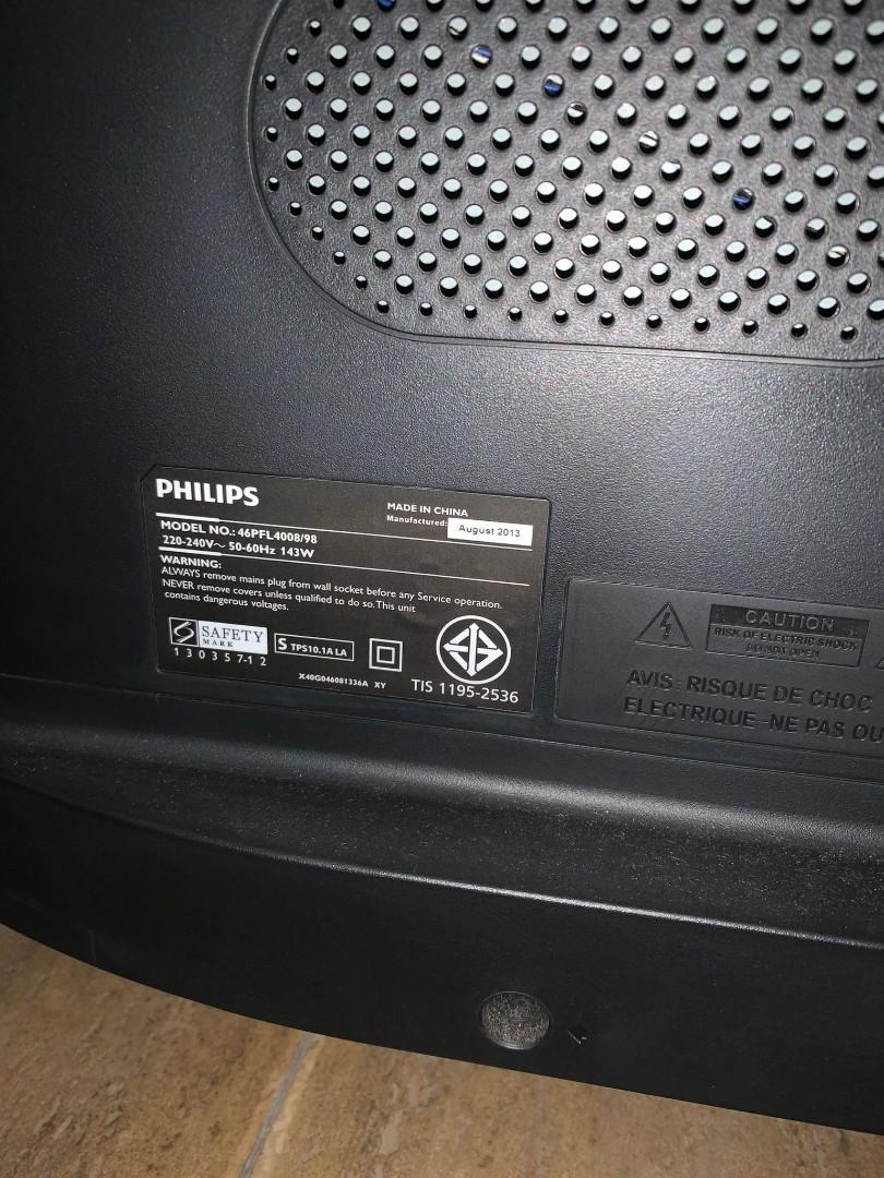 Philips TV 46 Inch Full HD Ultra Slim, TV & Home Appliances, TV ...