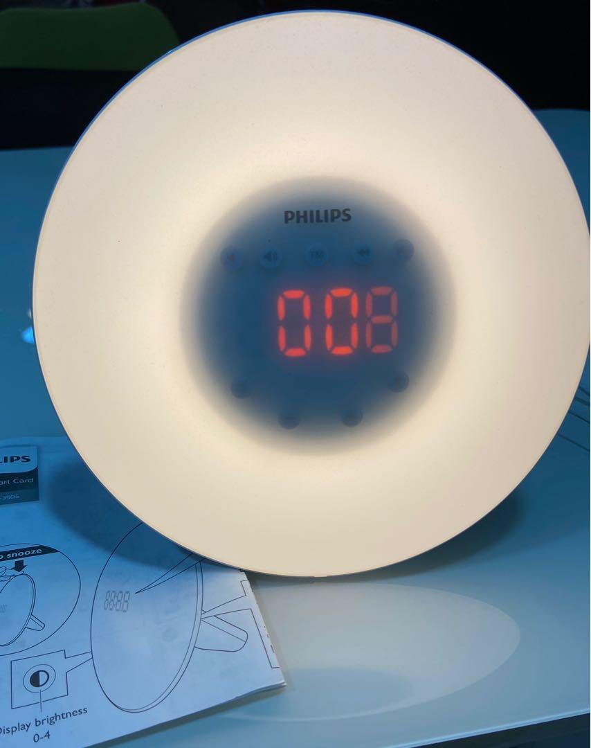 Philips Wake-up Light, Alarm and Radio, Furniture & Home Living ...