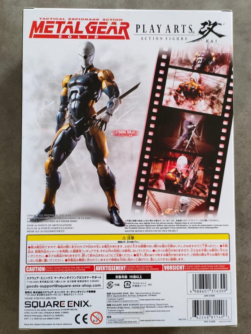 Play Arts Kai Metal Gear Solid MGS1 Cyborg Ninja, Hobbies & Toys, Toys ...