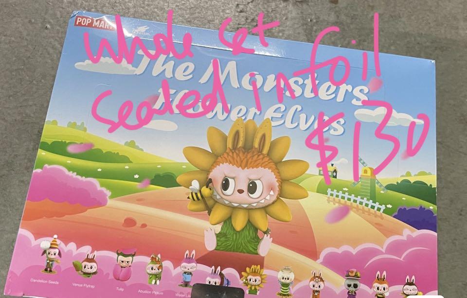 Popmart labubu flower whole set normal version, Hobbies & Toys, Toys ...