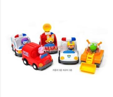Pororo Mini Toy Car Set 5 (5pcs), Kids Children Detachable Toy Car ...