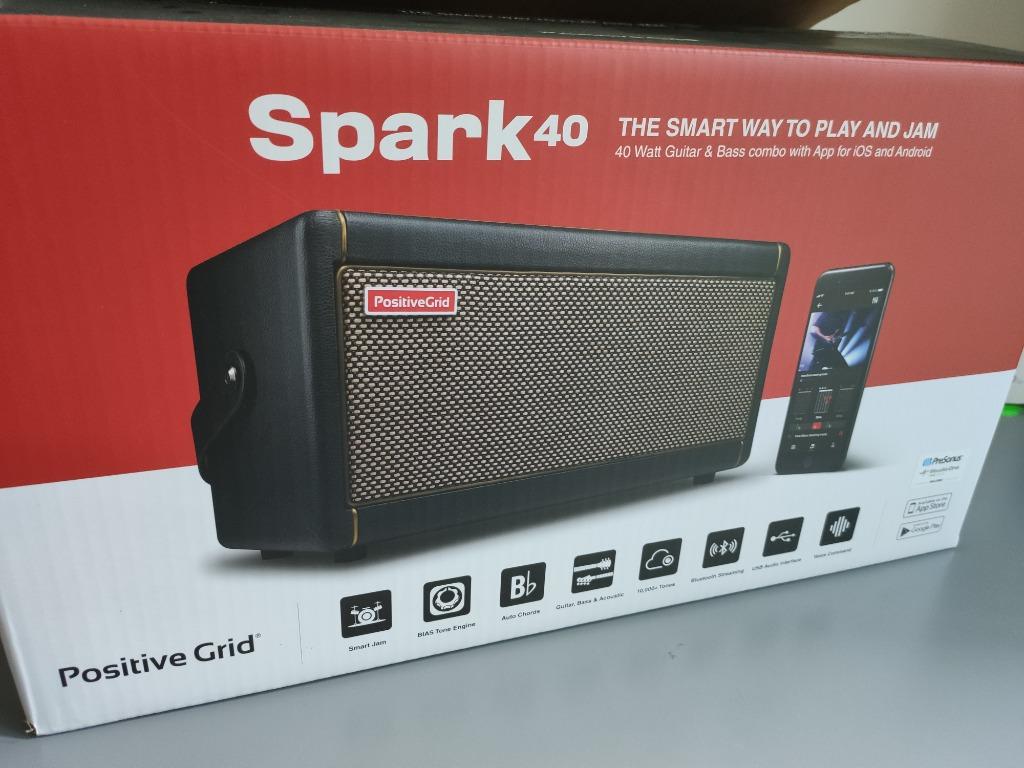 Positive Grid Spark Smart Guitar Amplifier + Bag - Music computer, Audio, Soundbars, Speakers ...