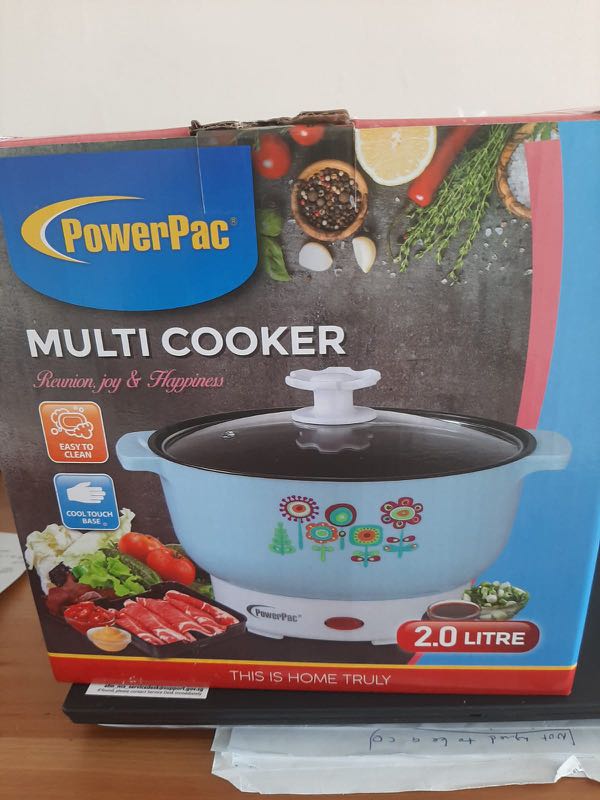 PowerPac Multi Cooker, TV & Home Appliances, Kitchen Appliances ...