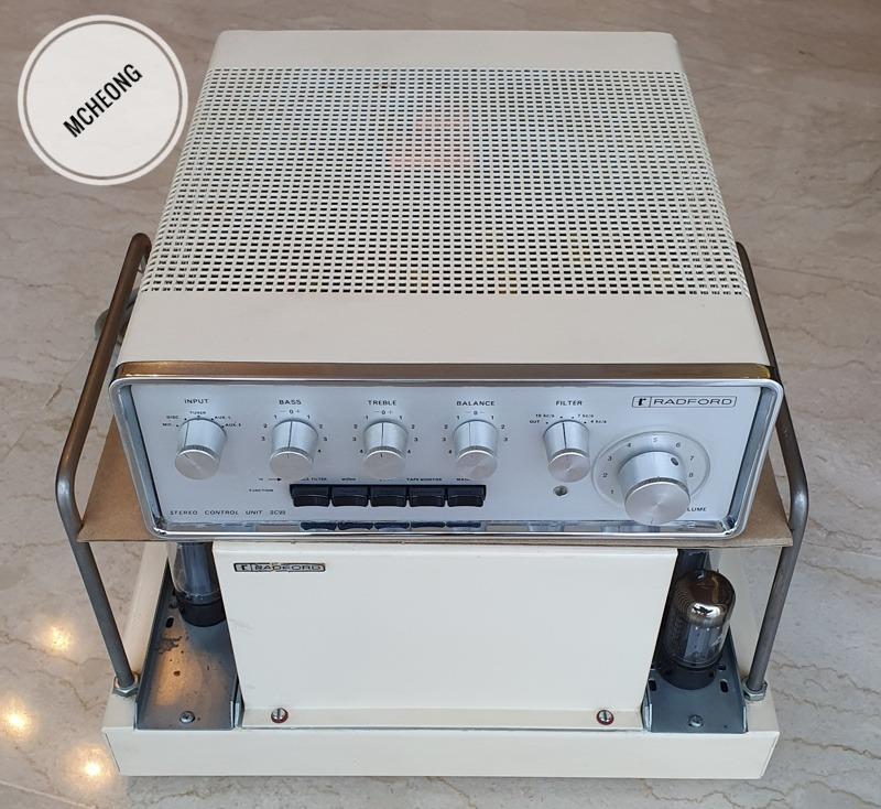 Radford STA-15 Power Amp + SC22 Pre-Amp Plug & Play, Audio, Soundbars ...