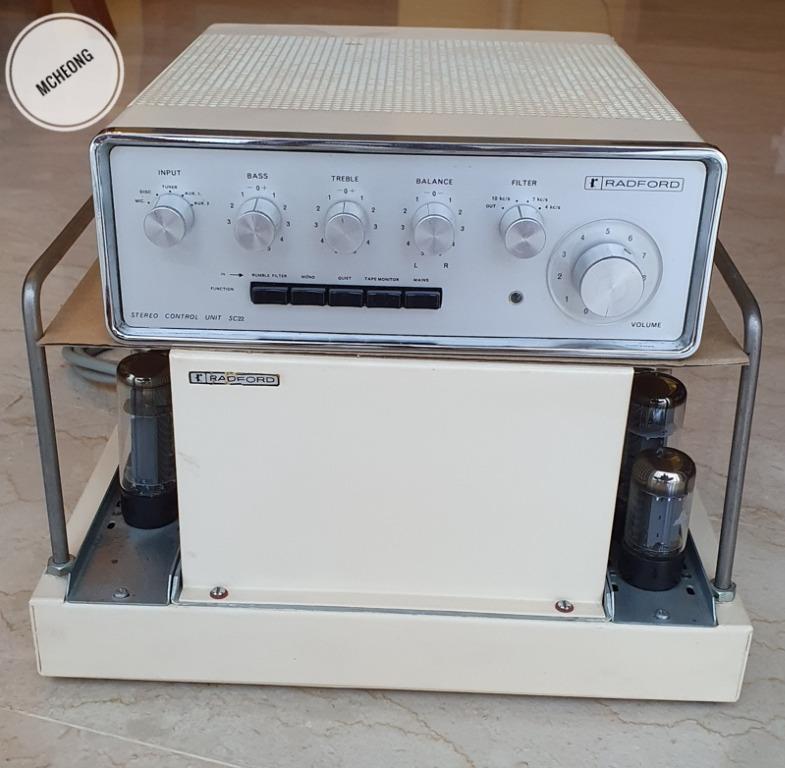 Radford STA-15 Power Amp + SC22 Pre-Amp Plug & Play, Audio, Soundbars ...