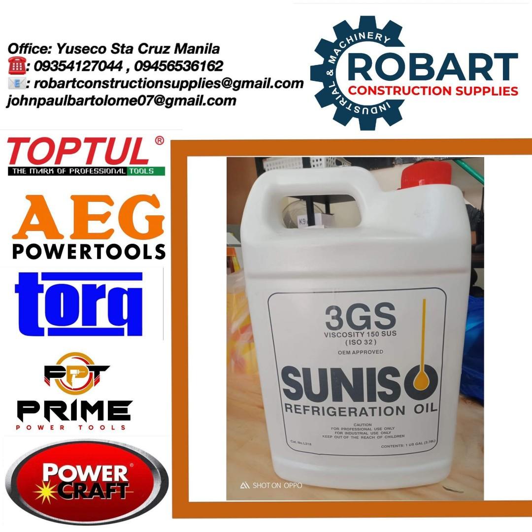 Refrigeration Oil 3GS for R22, Commercial & Industrial, Construction ...