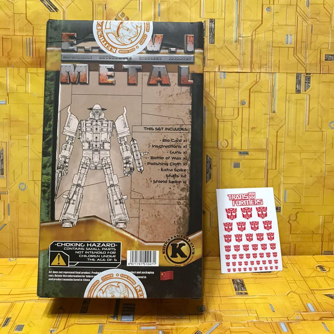 [Sale] Transformers KFC - EAVI METAL Phase 6E P-6E Dregs (MISB) plus ...