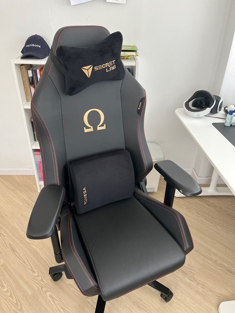 Secret Lab Omega computer chair, Furniture & Home Living, Furniture ...