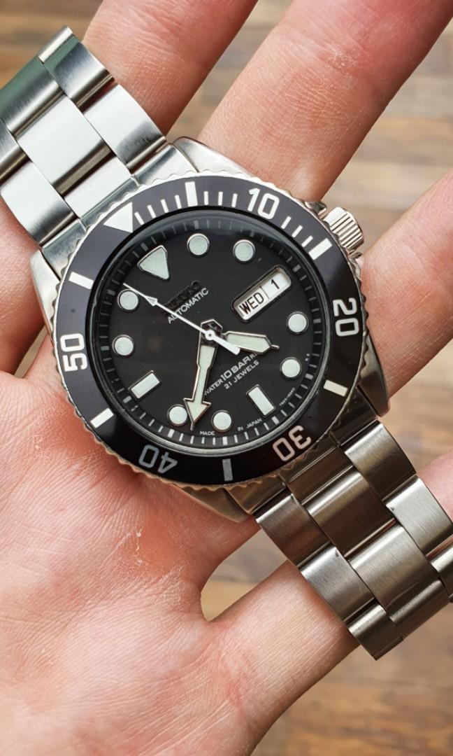 Seiko SKX031J modded, Men's Fashion, Watches & Accessories, Watches on ...