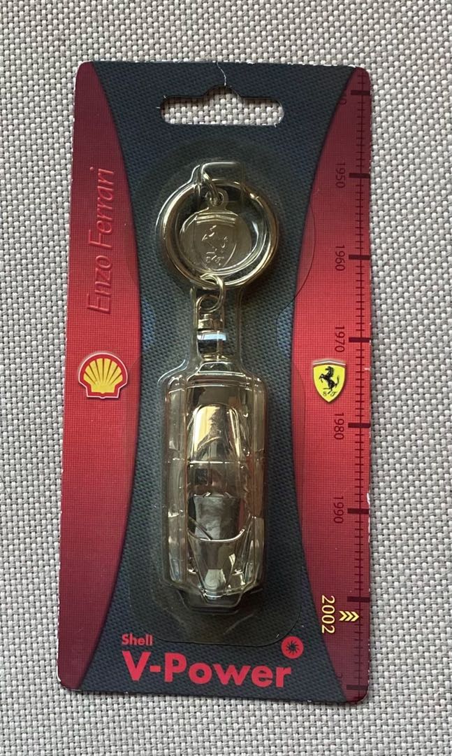 Shell Ferrari Keychain - Enzo Ferrari, Hobbies & Toys, Memorabilia ...