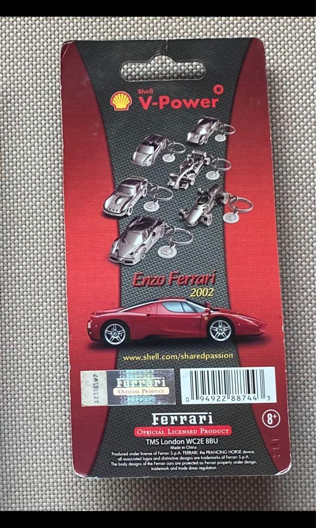 Shell Ferrari Keychain - Enzo Ferrari, Hobbies & Toys, Memorabilia ...