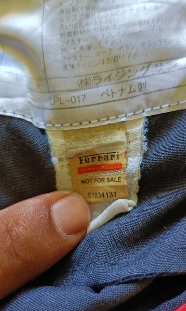 SHELL-FERRARI Overall, Men's Fashion, Tops & Sets on Carousell