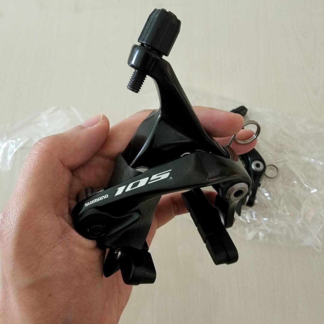 Shimano 105 Direct Mount Brake Caliper Front + Rear Seat Stay, Sports ...