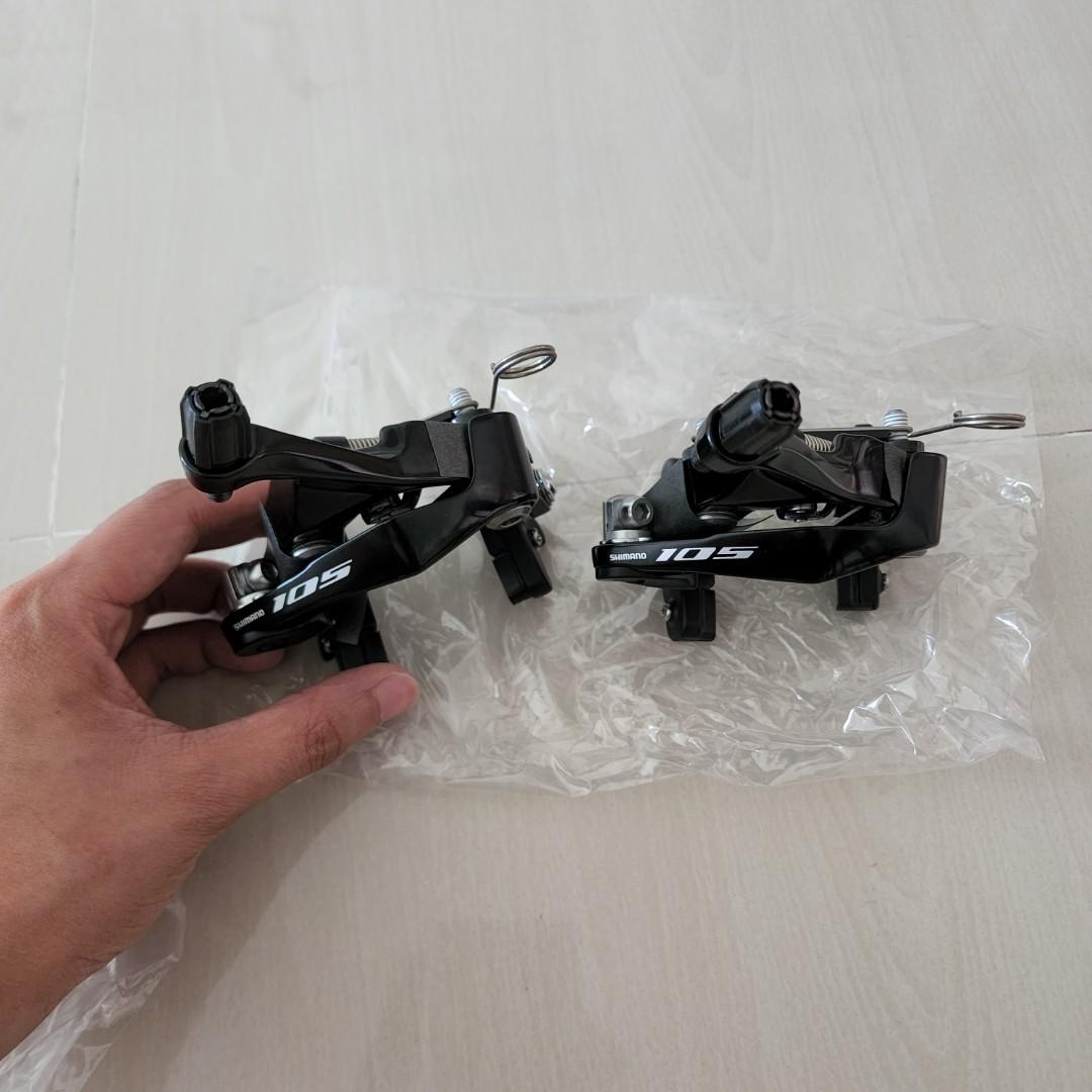 Shimano 105 Direct Mount Brake Caliper Front + Rear Seat Stay, Sports ...