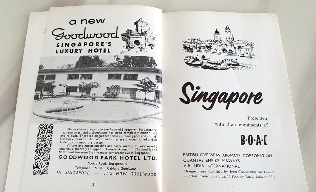 Singapore - travel : 1. 1960 by BOAC , Quantas Empire Airways and Air ...