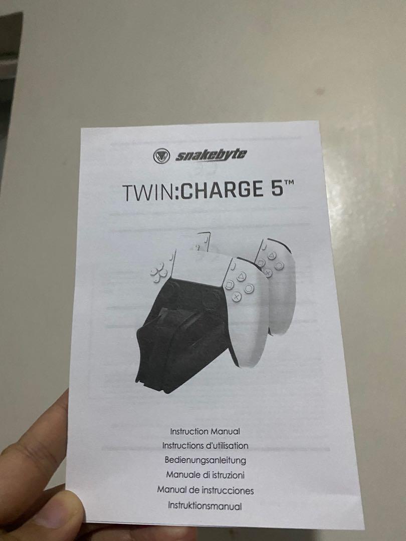 SNAKEBYTE TWIN:CHARGE 5 PLAYSTATION 5., Video Gaming, Video Game ...