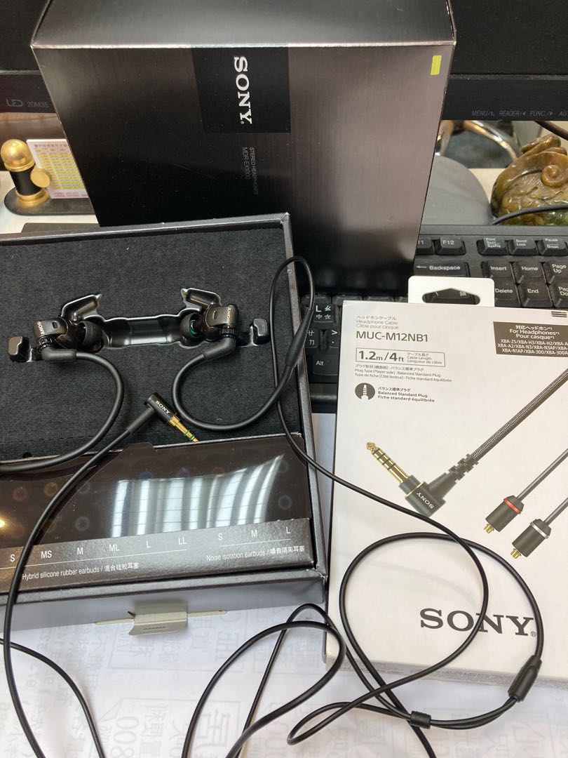 Sony MDR EX1000 EXK + MUC-M12NB1, 音響器材, 耳機 - Carousell