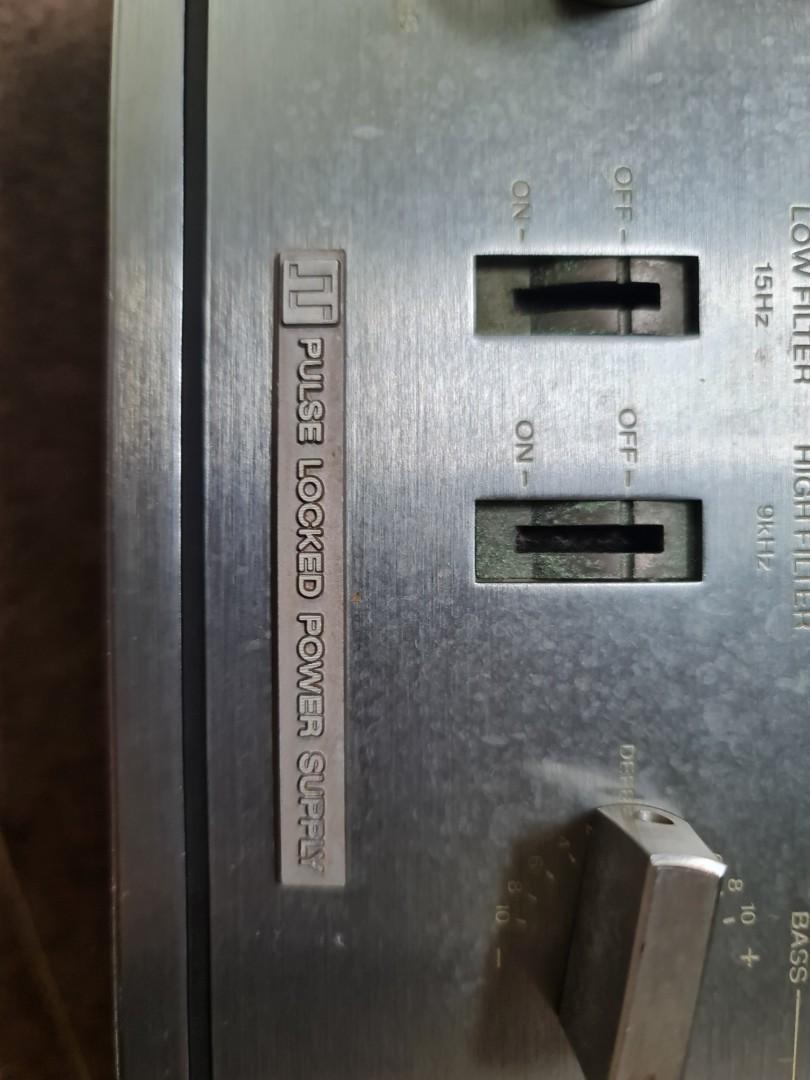 Sony vintage amplifier face plate, Audio, Soundbars, Speakers ...