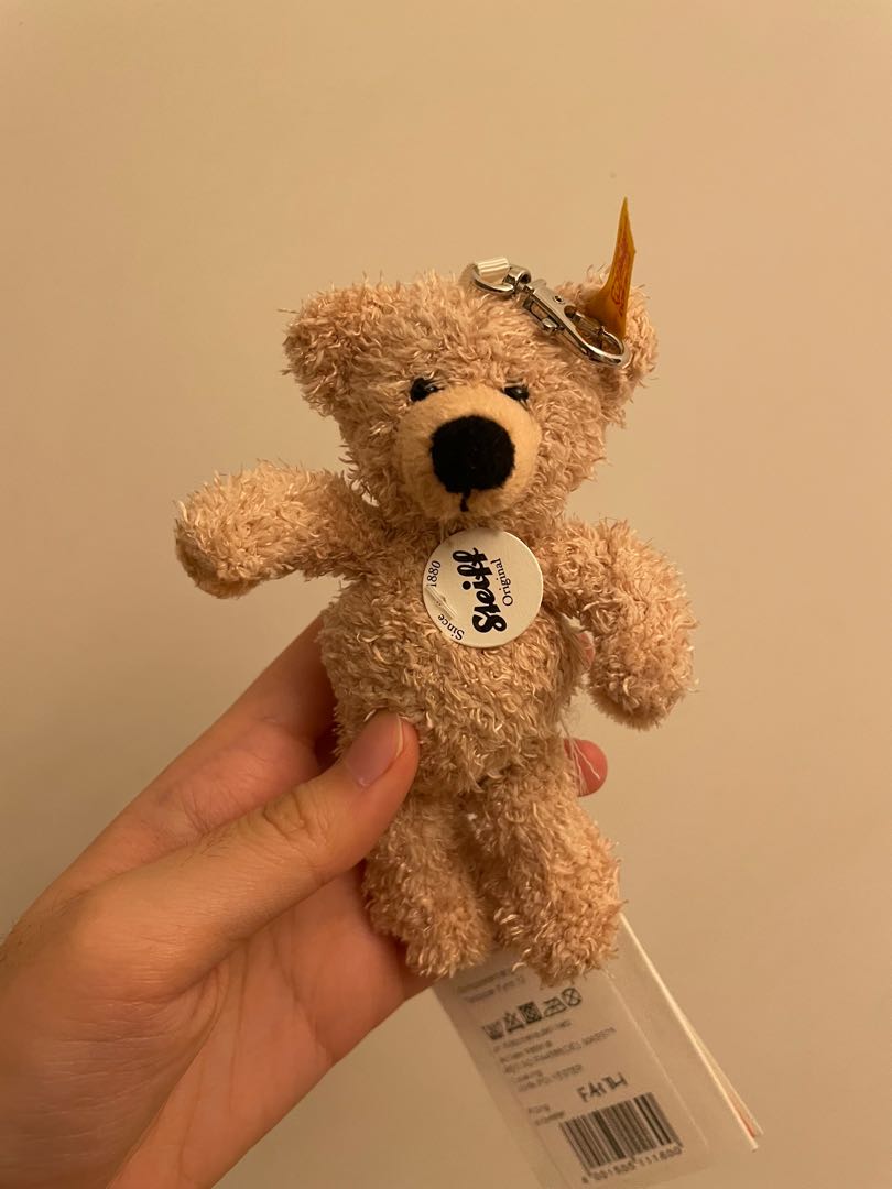 Steiff Original Bear Keychain, Hobbies & Toys, Toys & Games on Carousell