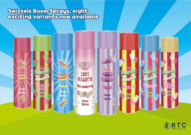 Swizzels Drumstick Squashies Bubblegum Room Spray 300ml Air Freshener