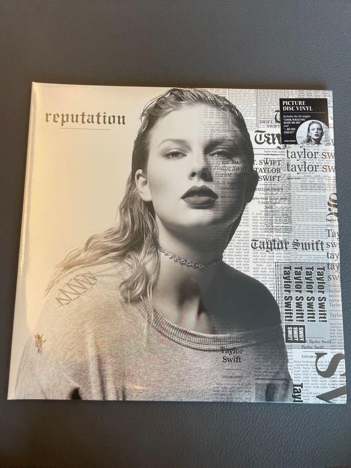 Taylor swift reputation vinyl picture disc lp 2017 (in hand), 興趣及遊戲, 音樂 ...