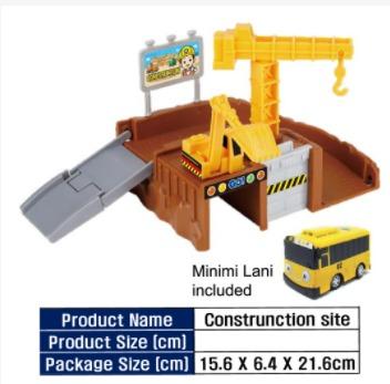 Tayo City Construction Playset - Toy Bus Lani Kids Children Toys Build ...
