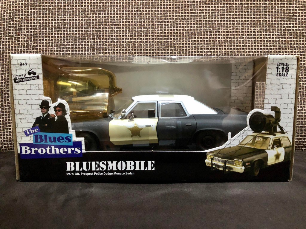 The Blue Brothers Bluesmobile 1.18 Scale Boxed Set, Hobbies & Toys ...