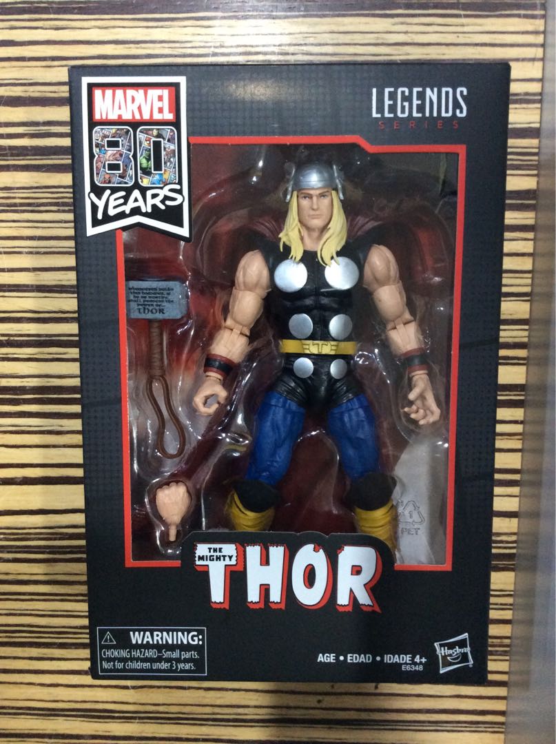 Hasbro Marvel Legends Series - Marvel 80th Anniversary - Thor , Hobbies ...