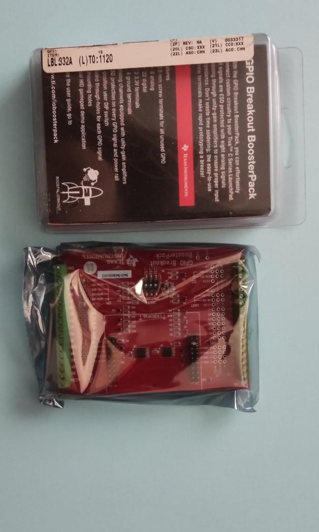 Tiva C Series Tm4c123g W Gpio Booster Pack Computers And Tech Office