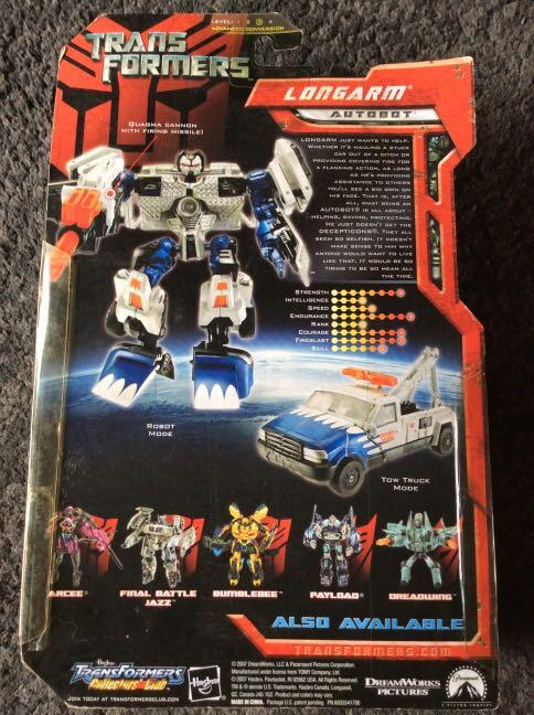 Transfomers Longarm Autobot Hasbro, Hobbies & Toys, Toys & Games on ...